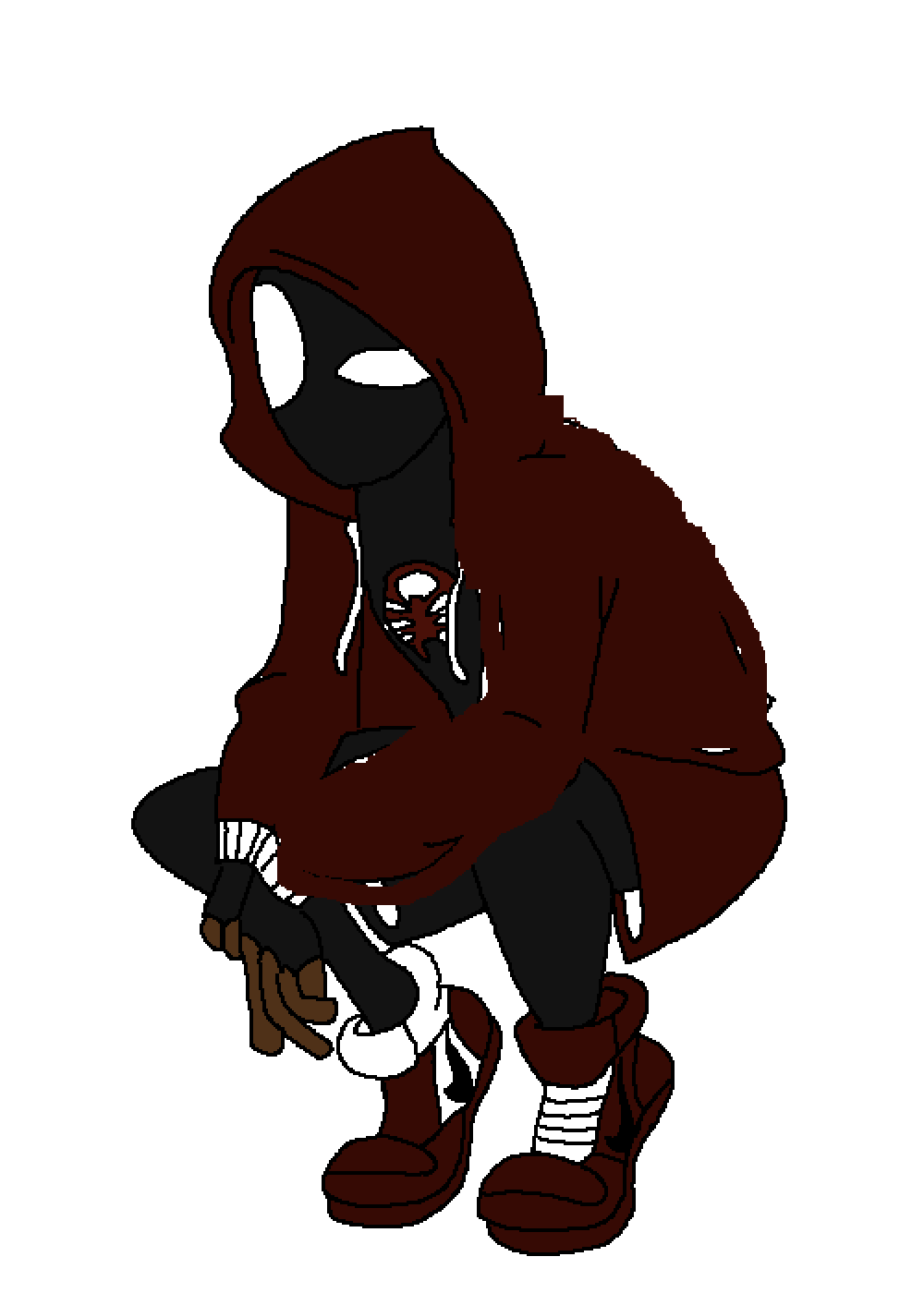 Pixilart - Miles Morales Base by NIGHT27