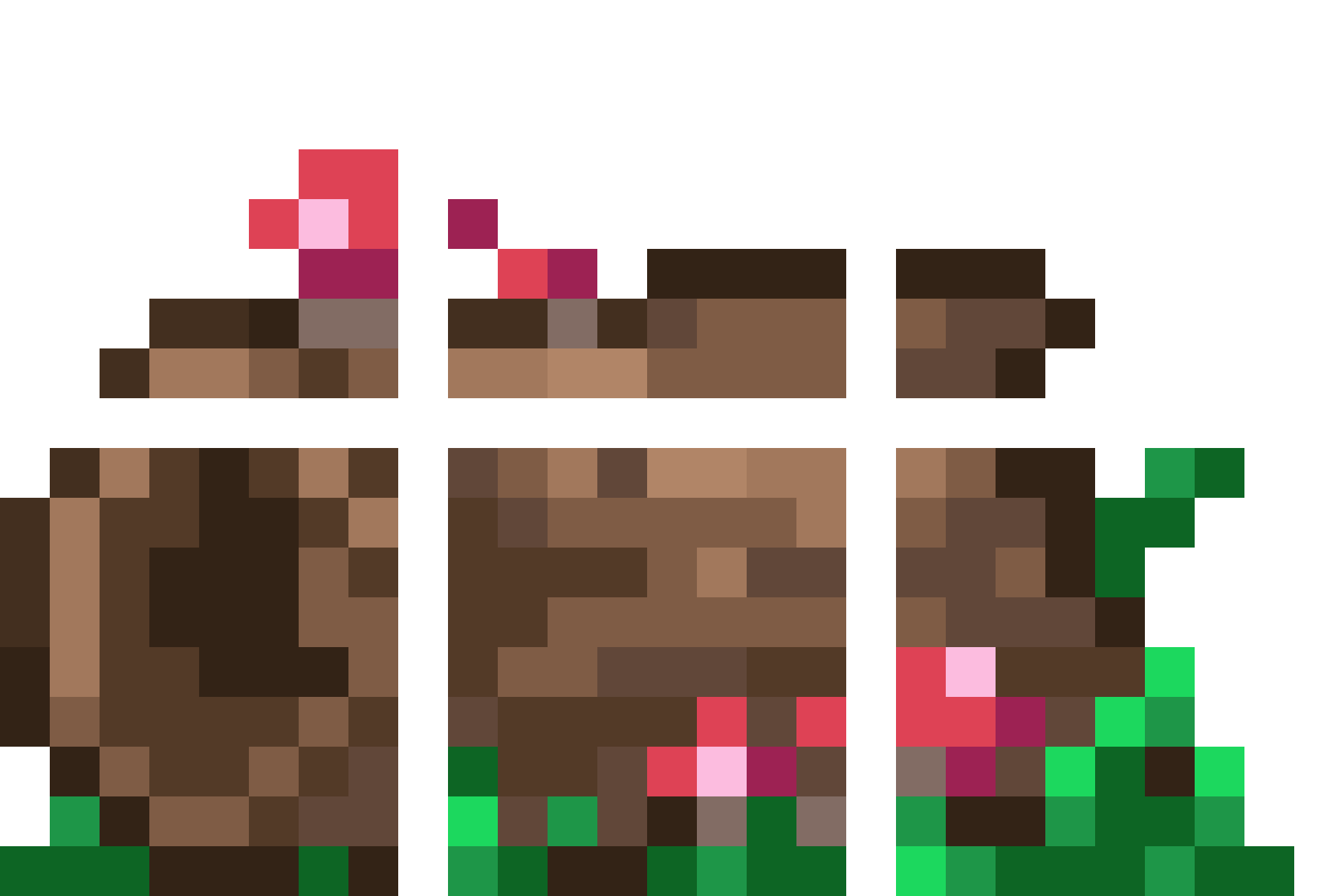 Pixilart - Terraria Tile ID #488 | Fallen Log by tSpritesheeter
