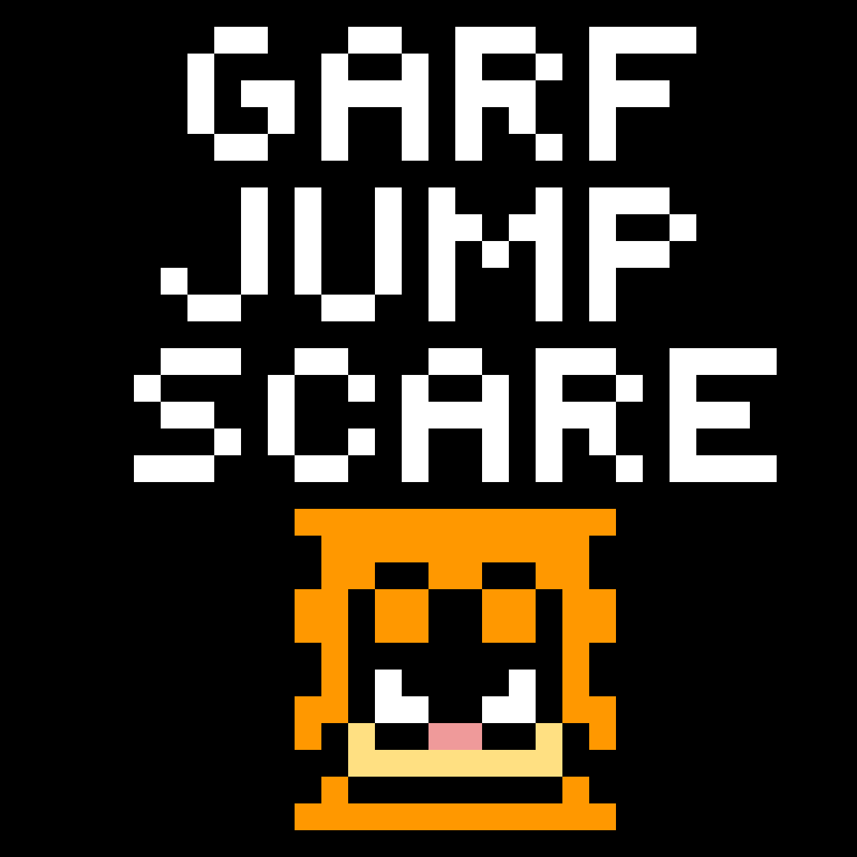 Pixilart - Garfield Jumpscare by Borb-Thy-Great
