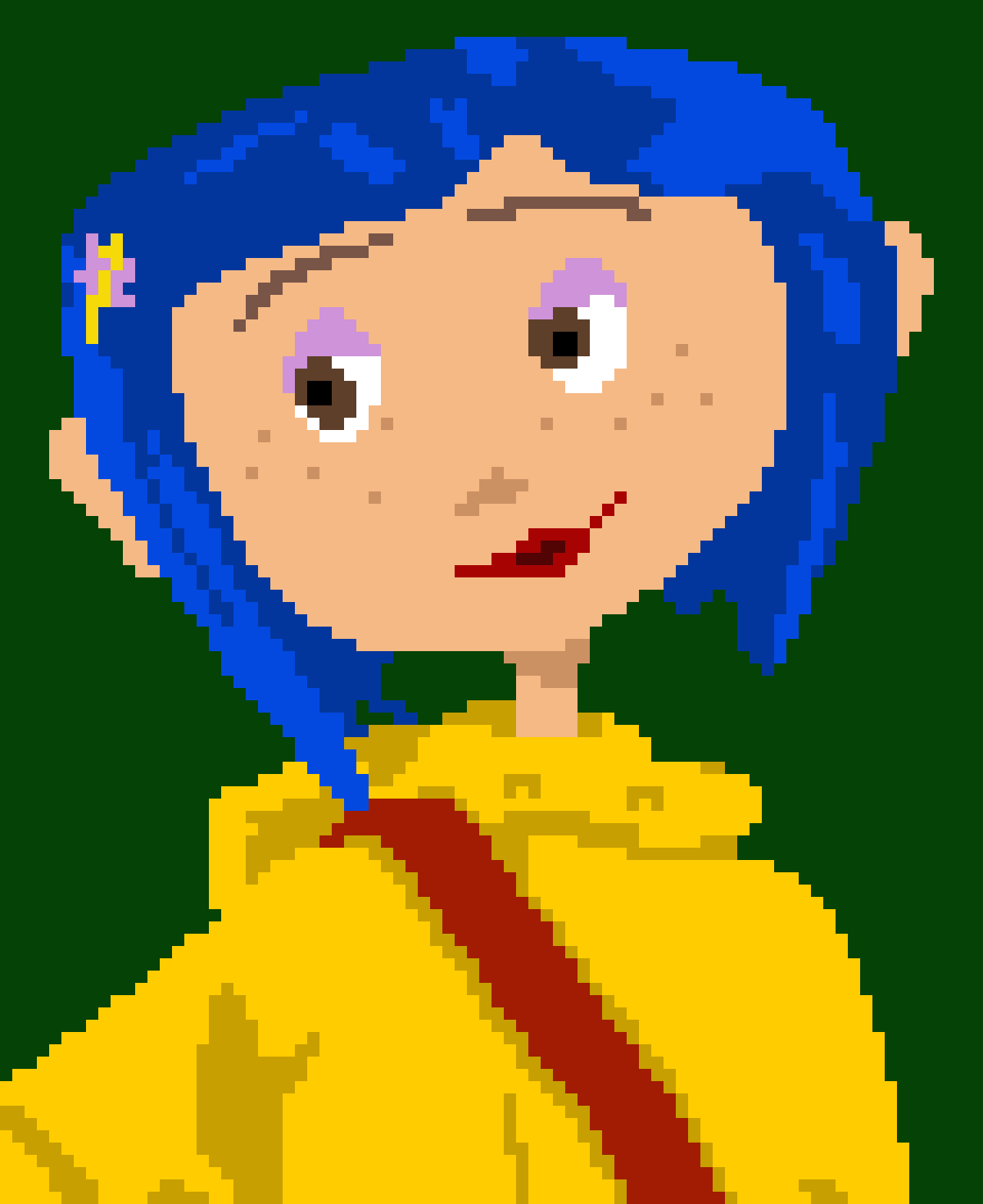 Pixilart - Coraline by MaisieMichelle