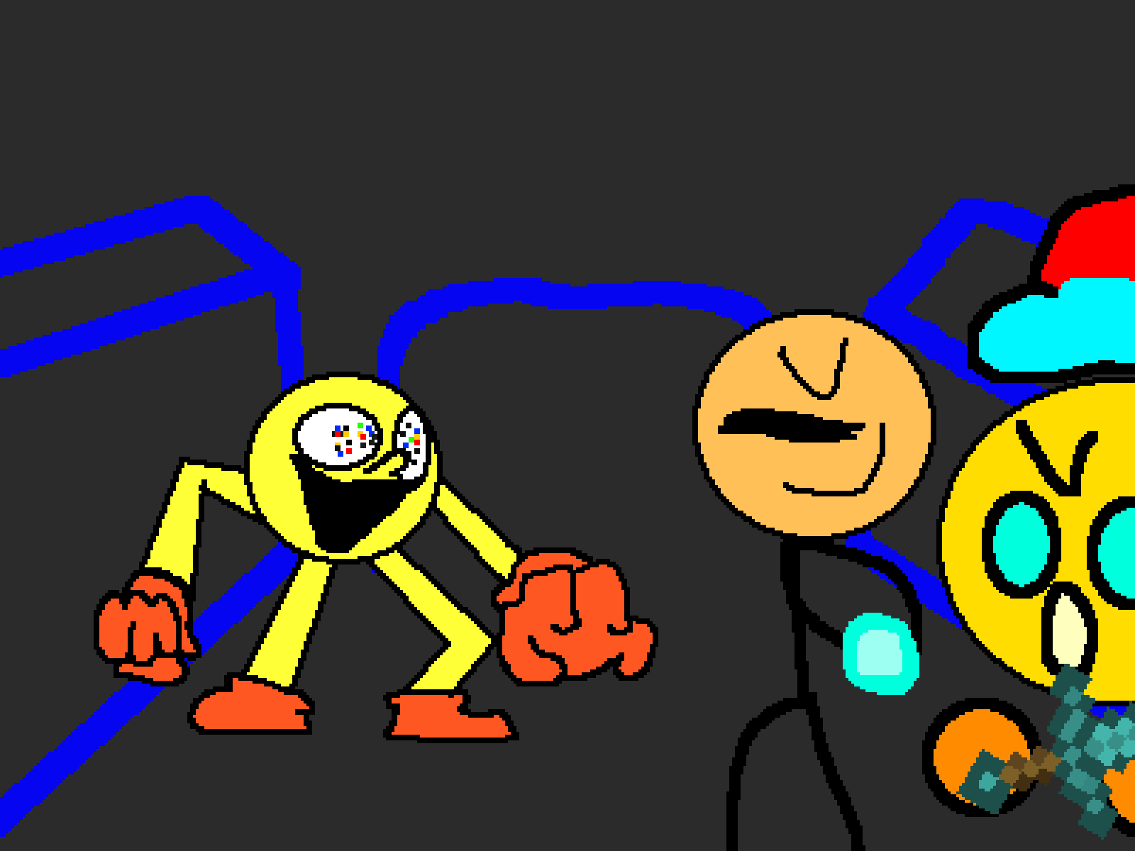 Pixilart - pibby pacman by JOSE-AMONGGUY