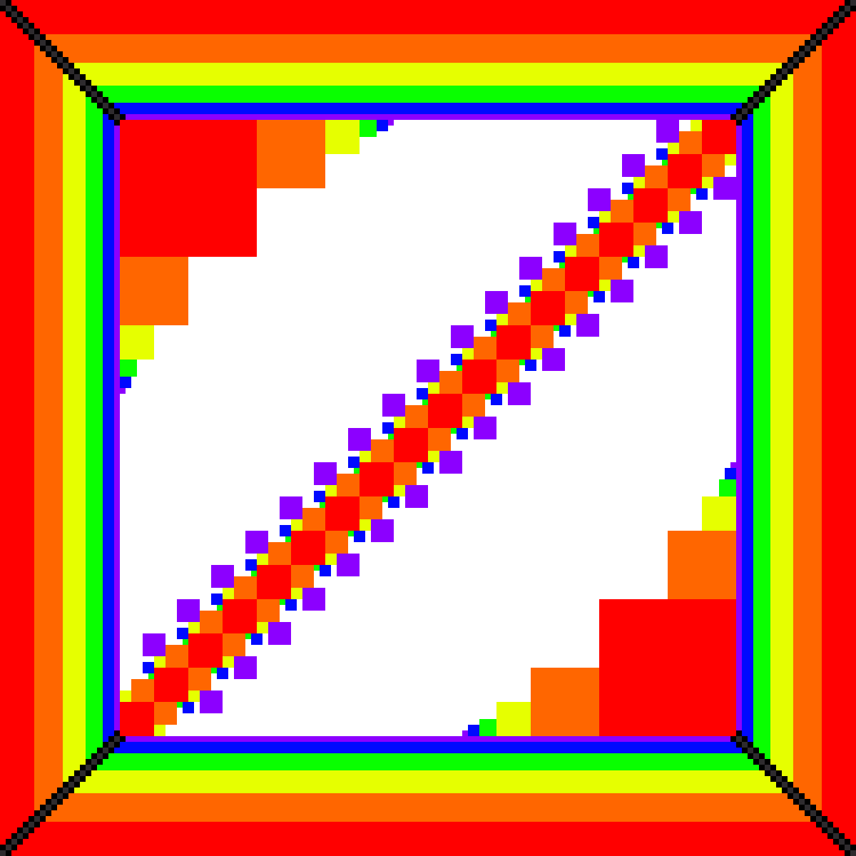 Pixilart - Rainbow slash by tdsfan2