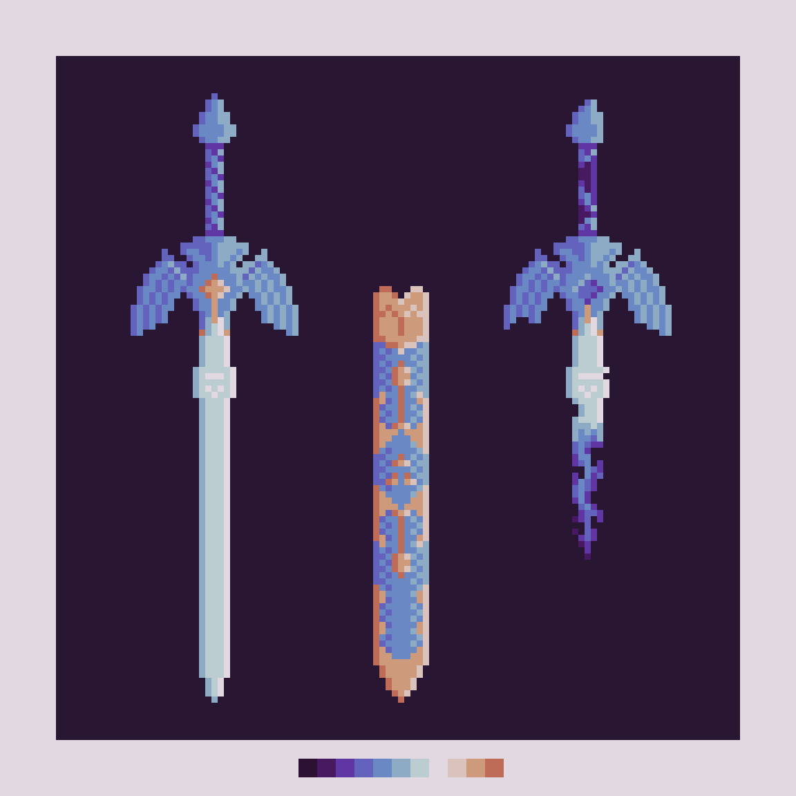 Pixilart - Master Sword by Callion