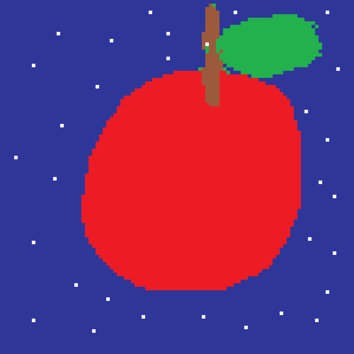 Pixilart - Apple in space by Pablo12345