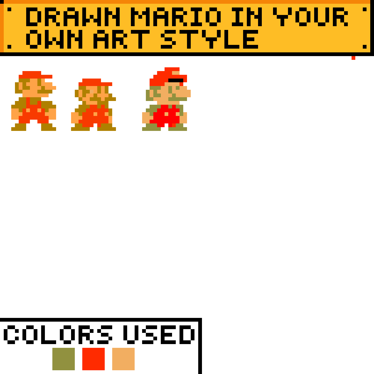 Pixilart - draw MARIO by Matthew2013