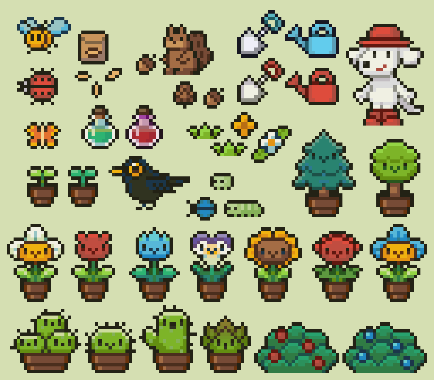 Pixilart - Sprite collection by Teltsu