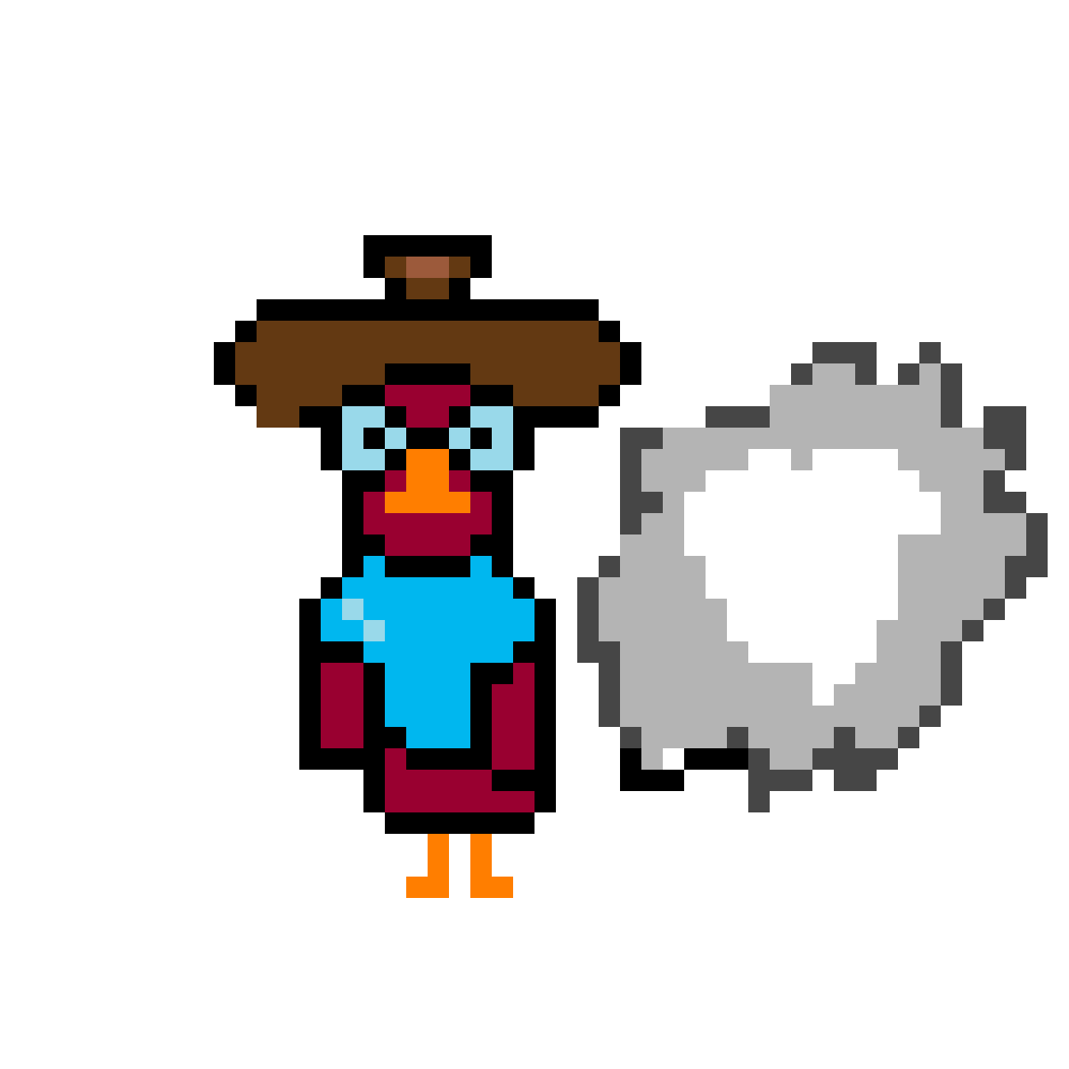 Pixilart - goose goose duck animation by andralf