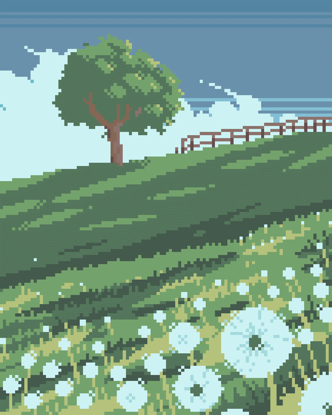 Pixilart - Dandelions by envdpxl