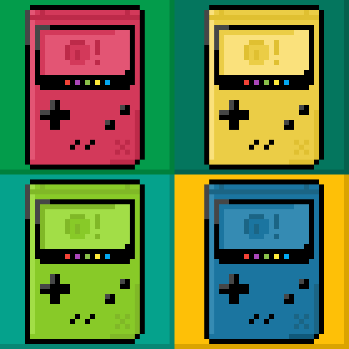 Pixilart - Gameboy Colour by Mr-Sir1