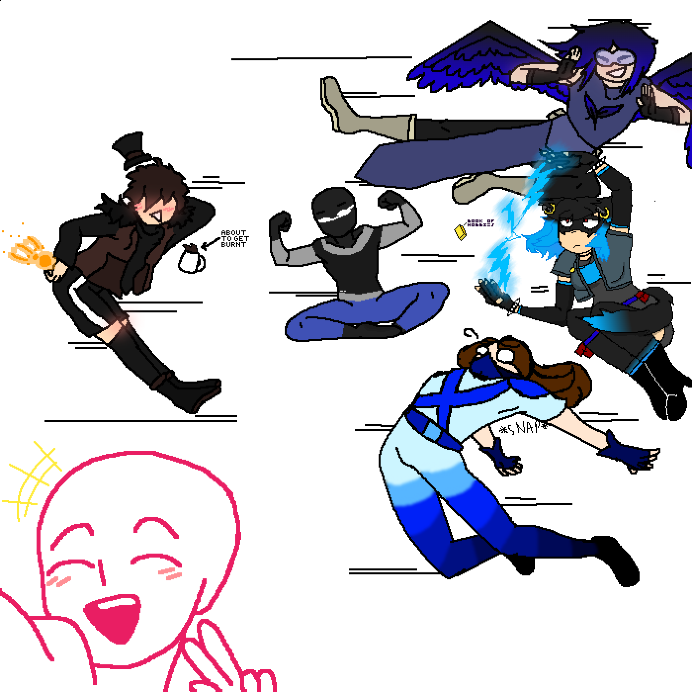 Pixilart - Just a normal hero day by XTinyPotatoX