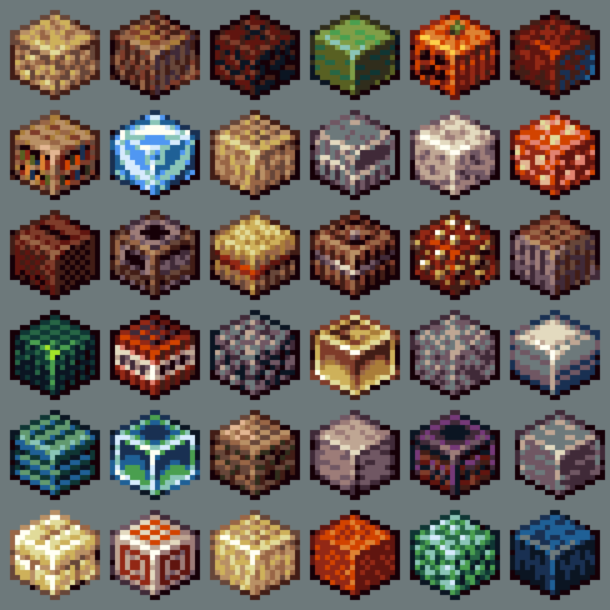 Pixilart - random blocks by sprodd