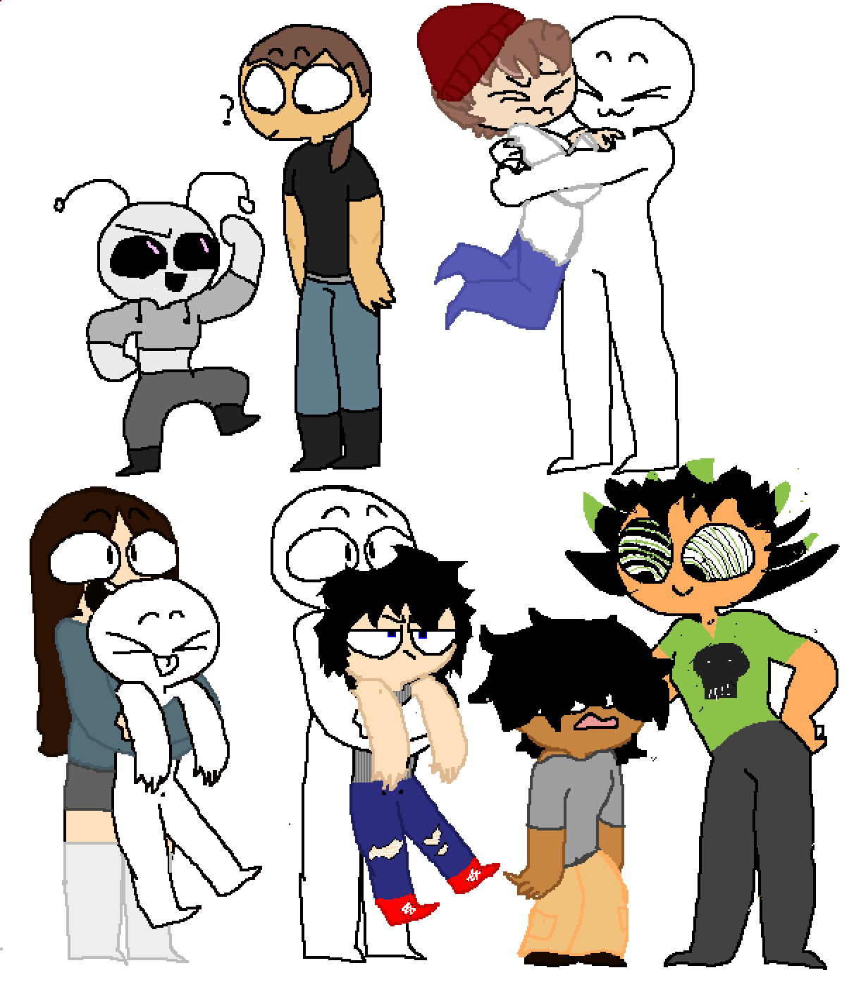 Pixilart - colab ship main oc by xXDevilsChildXx