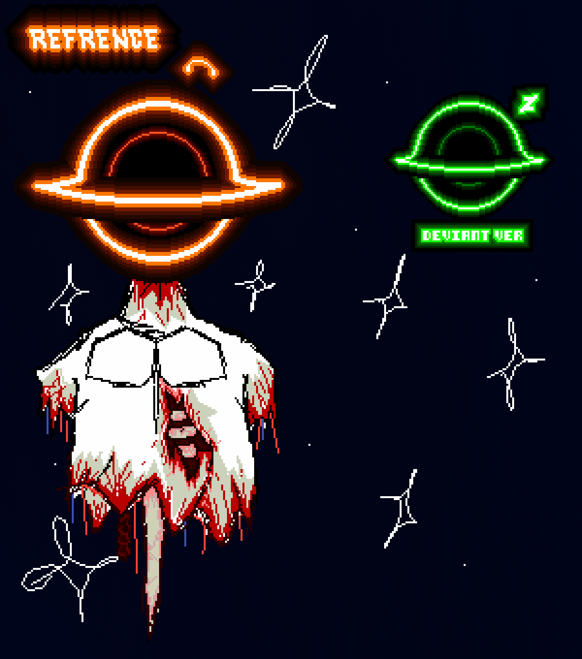 Pixilart - Spritesheet / goofy lore? by C0nstellations