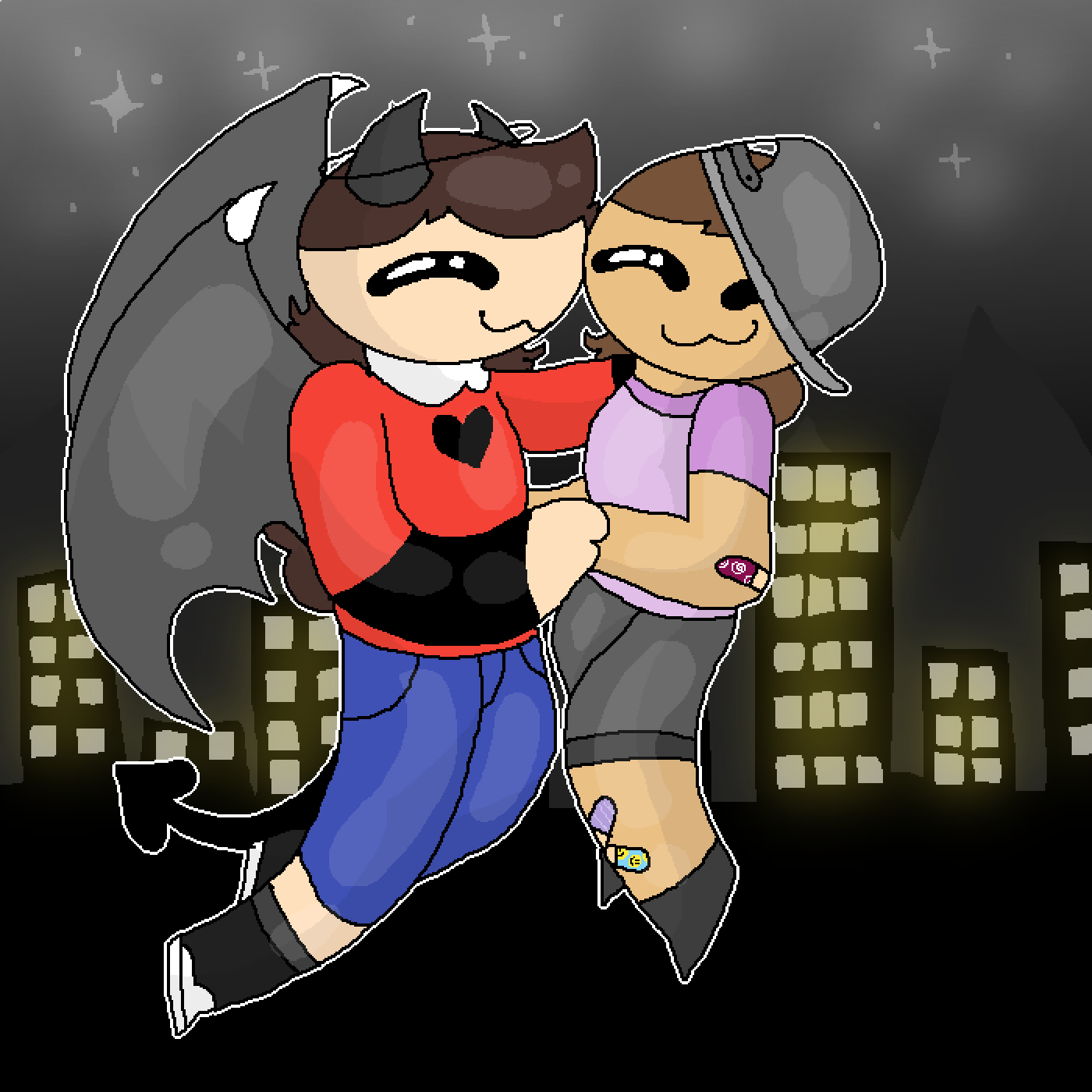 Power Couple by TwistedRaven - Pixilart