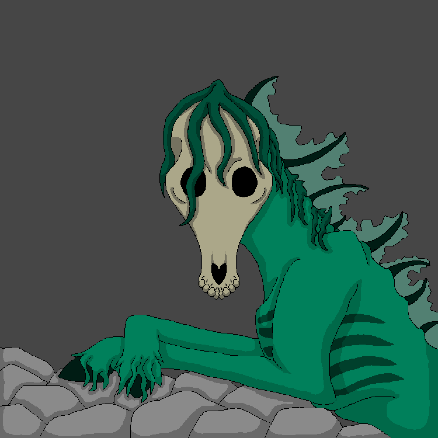Pixilart - Kelpie by DemonHound666