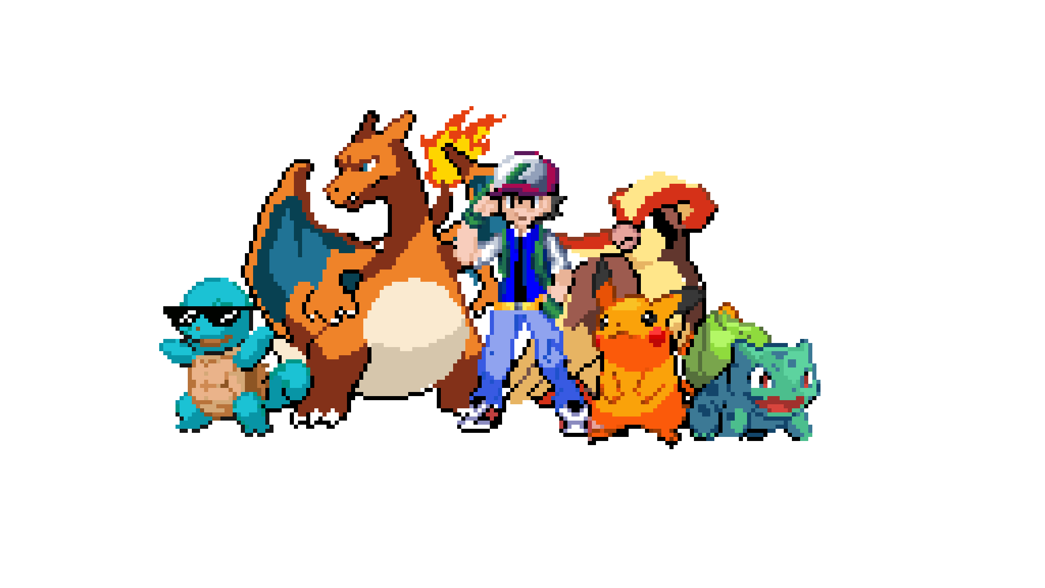 Pixilart - ash Ketchum by imJUSTaKIDD