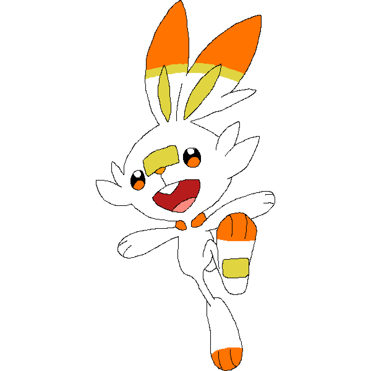 Pixilart - Scorbunny by ShinyLugia98