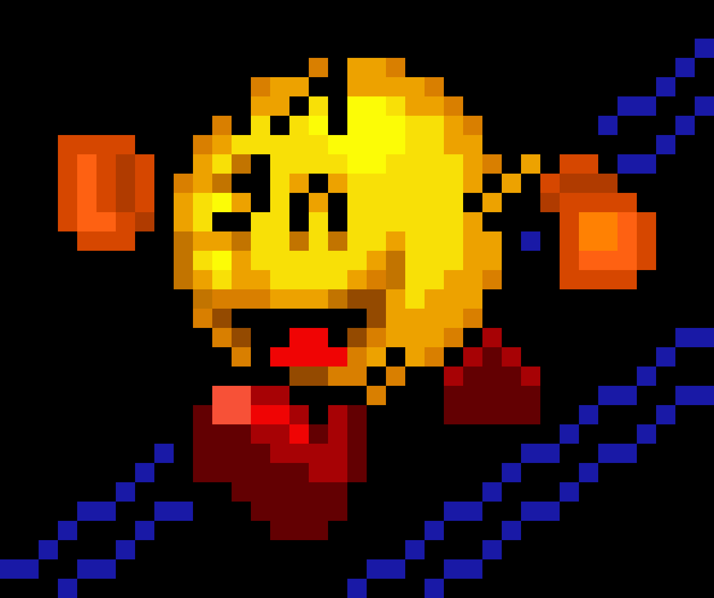 Editing Here Comes Pac Man - Free online pixel art drawing tool - Pixilart