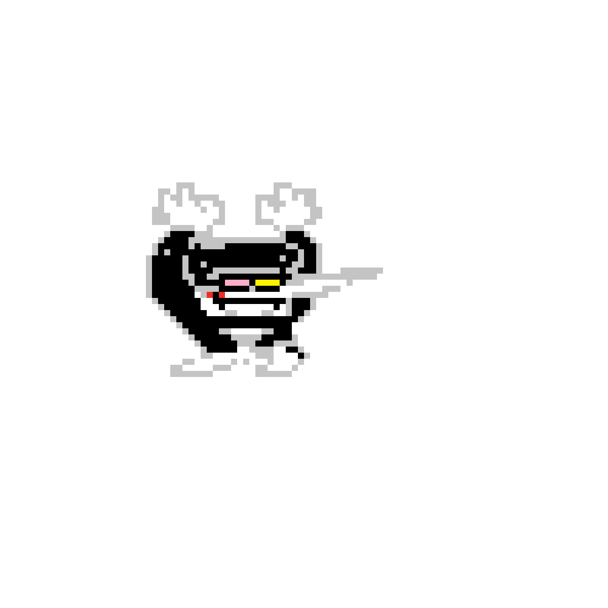 Pixilart - Throwing a bomb by ManOfPipis1997