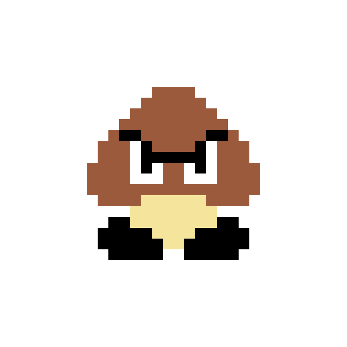 Pixilart - Goomba Sprite by Aaron555