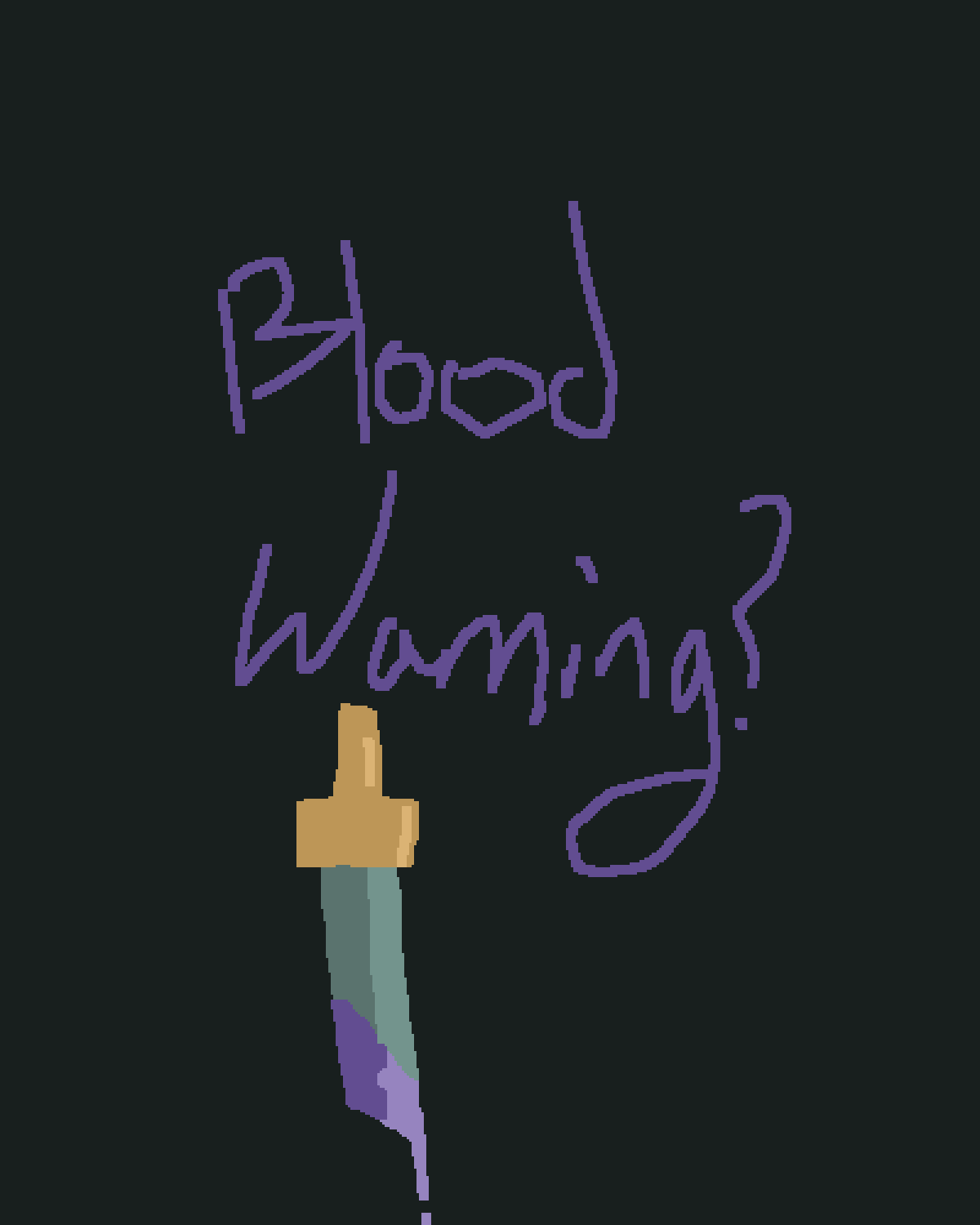Pixilart - Blood Warning? by Fluffy15Bunny