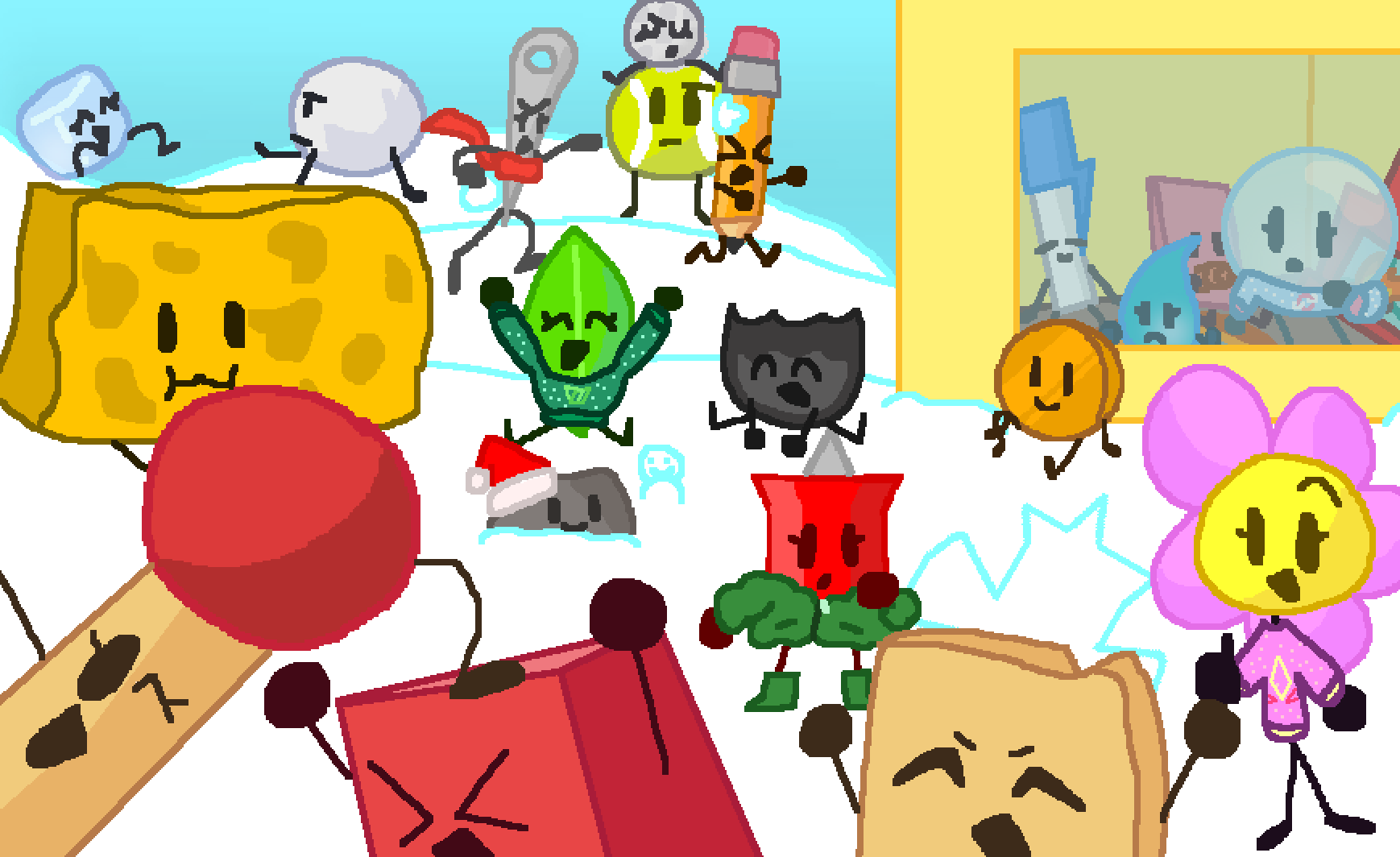 X-Mas BFDI Contest - Pixilart
