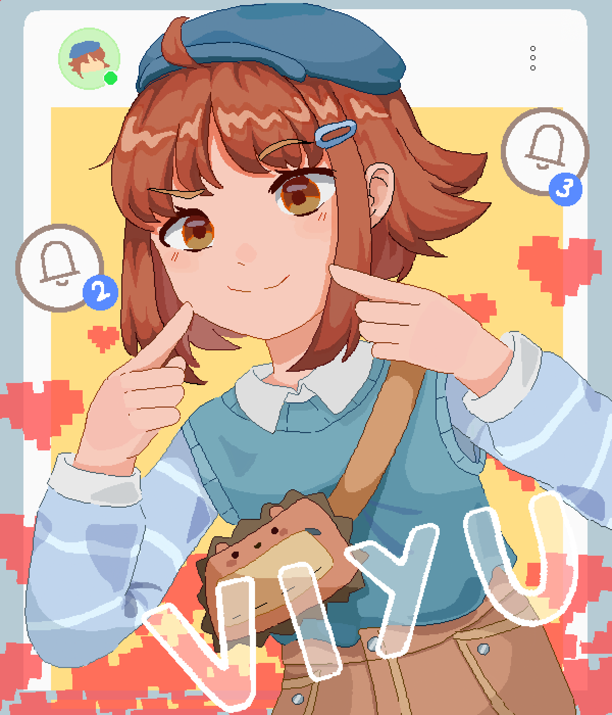 Pixilart - Viyu Mascot by Viyuki