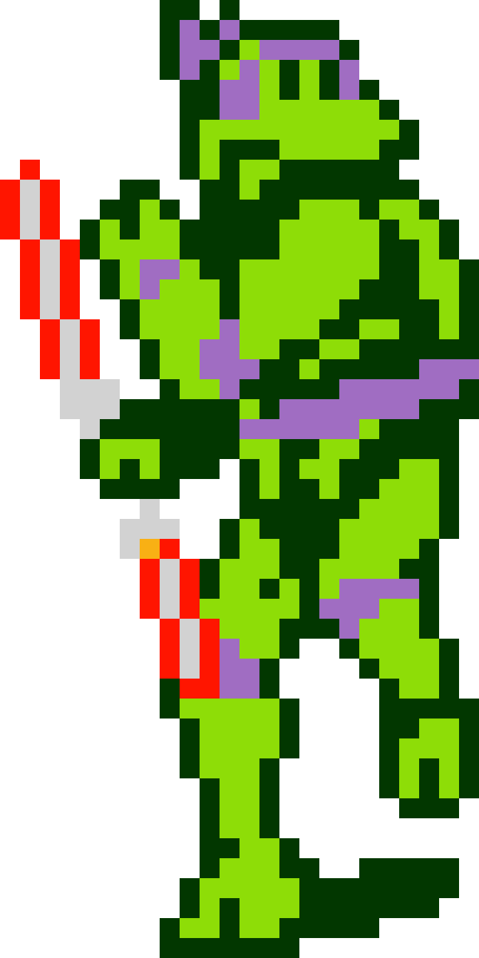 Pixilart - TMNT - Donatello by DKJF-Pixel
