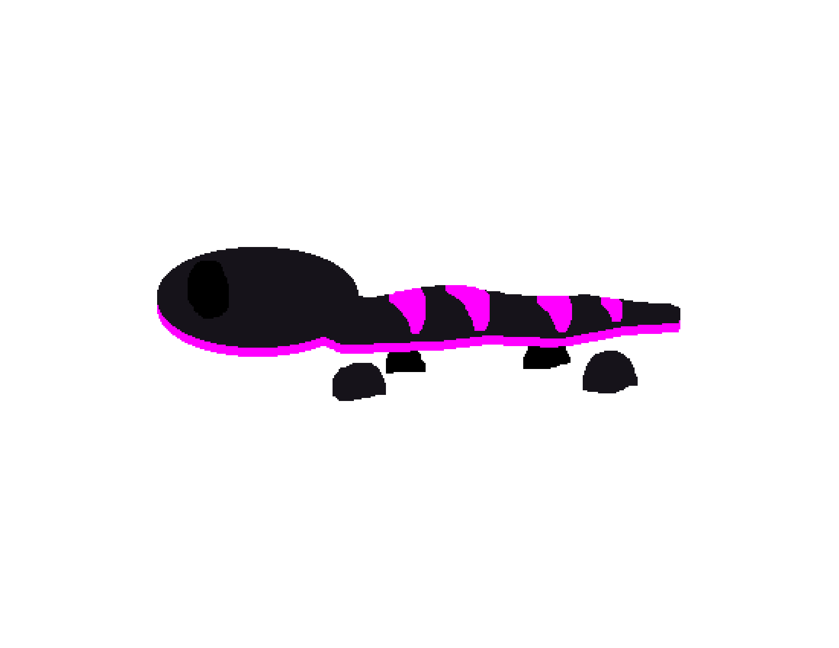 Pixilart - Neon Salamander by Mdlart2