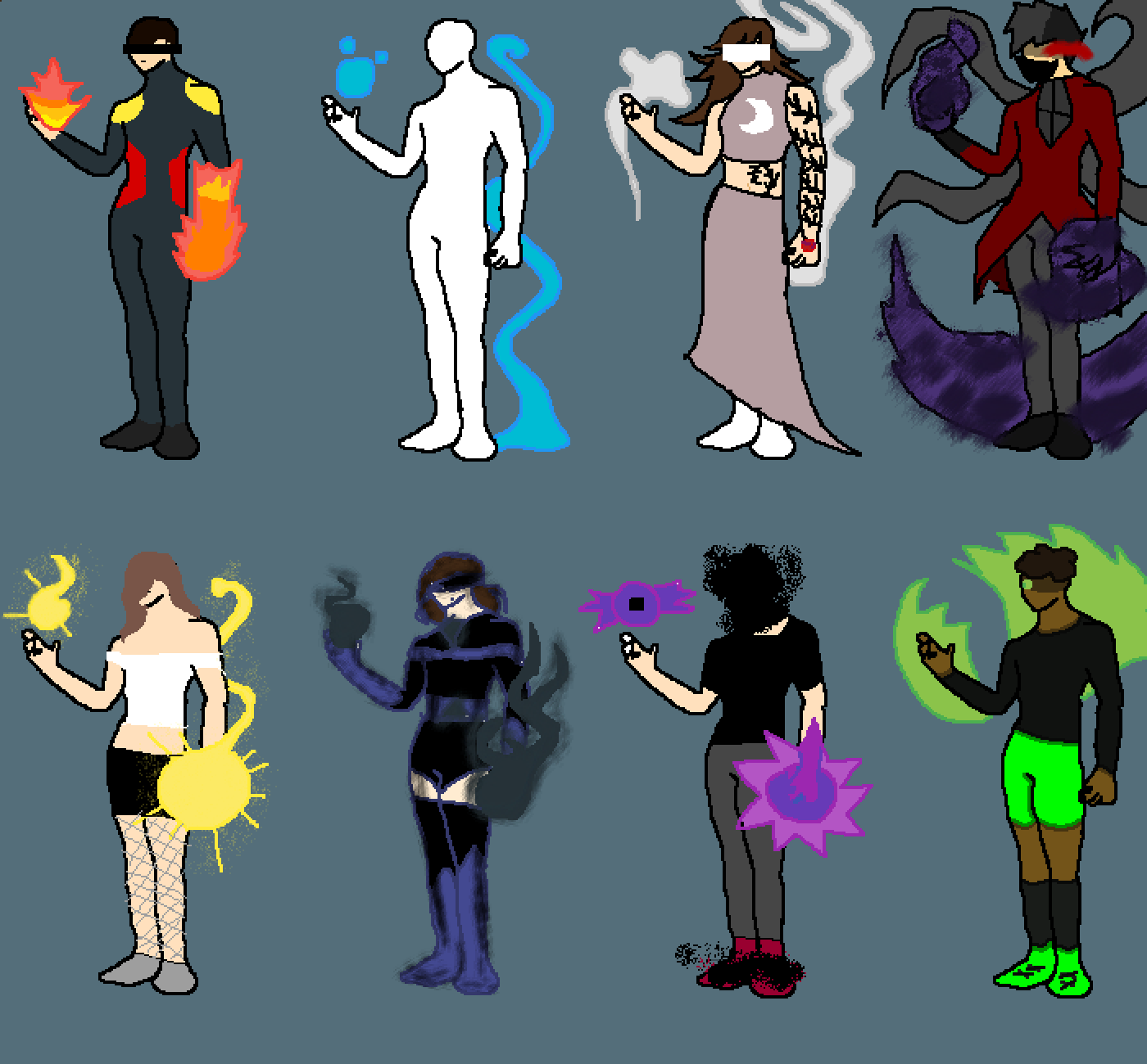 Pixilart - magic bases by dark-art