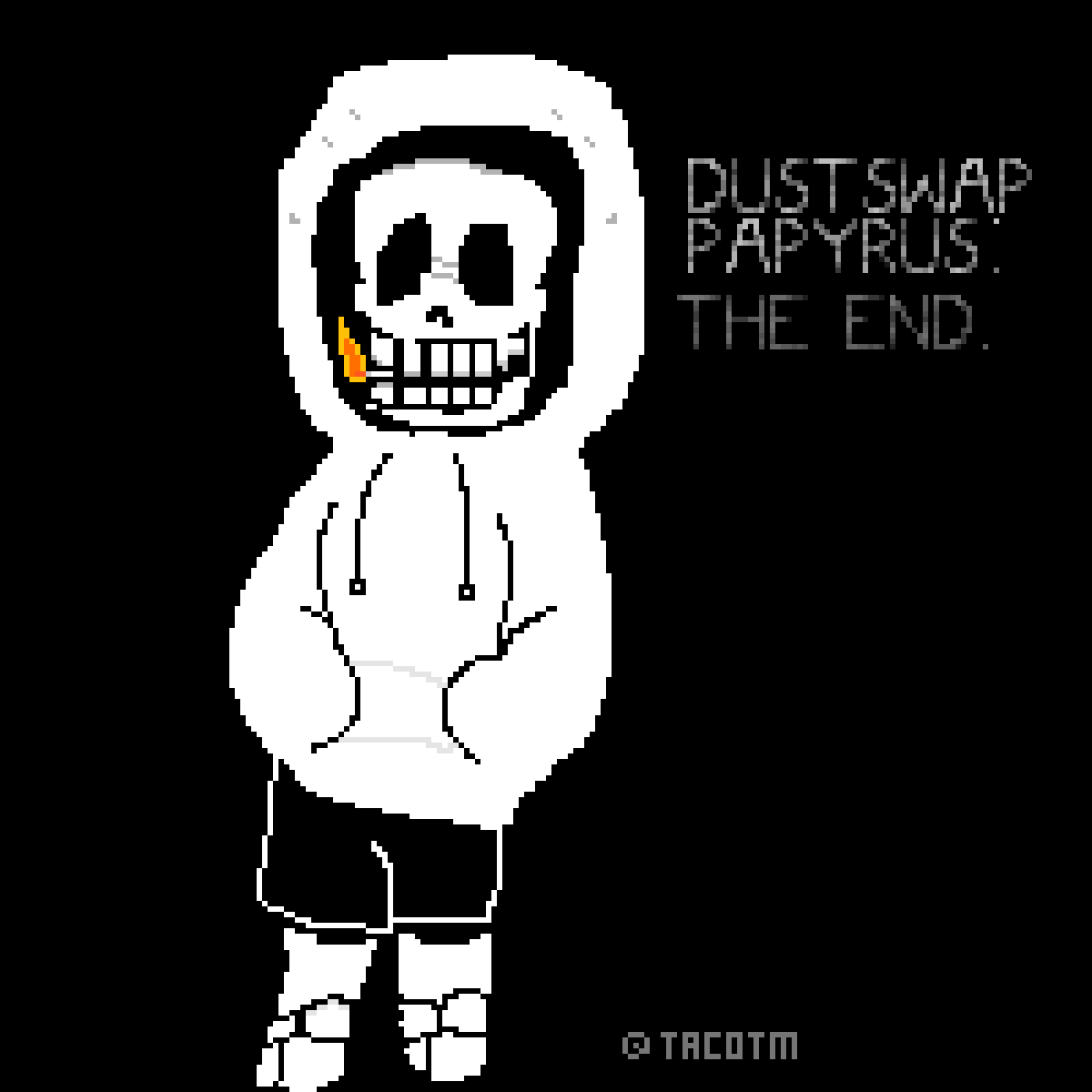 Pixilart - DUSTSWAP PAPYRUS: THE END. by tacotm Pixilart - DUSTSWAP PAPYRUS: THE END. by tacotm