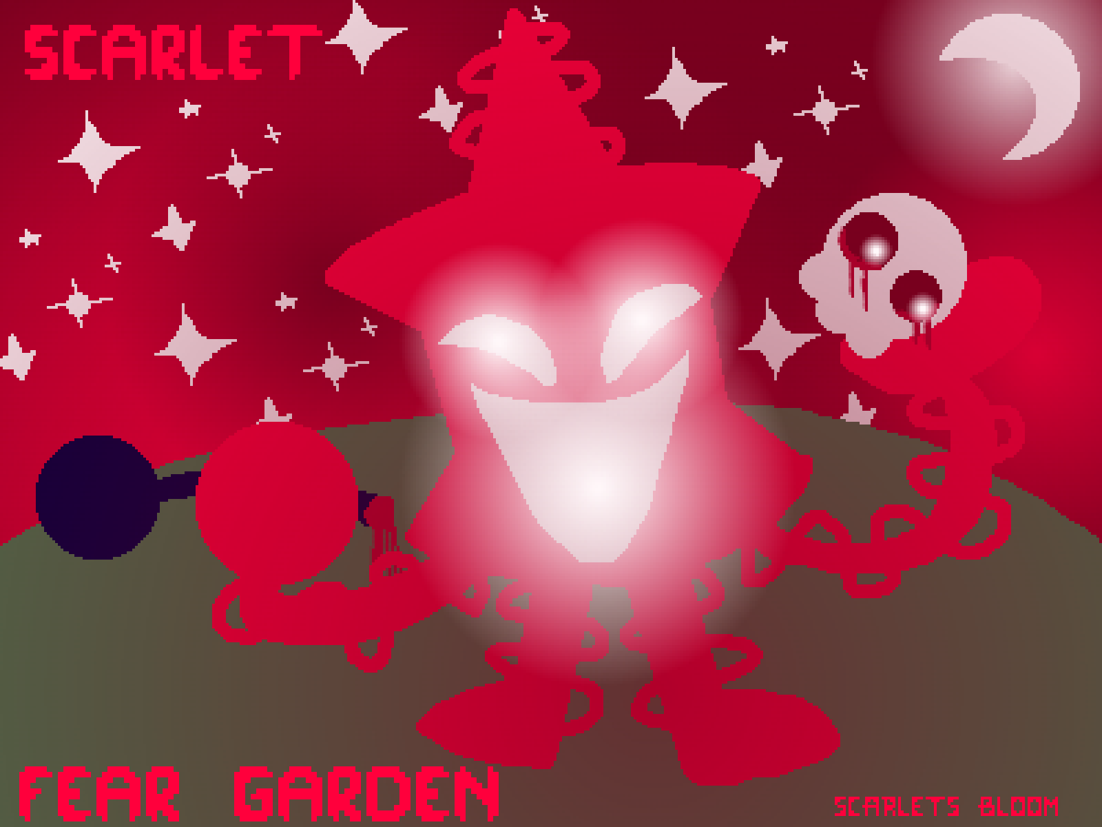 Pixilart - SCARLET - FEAR GARDEN by OofyOSC