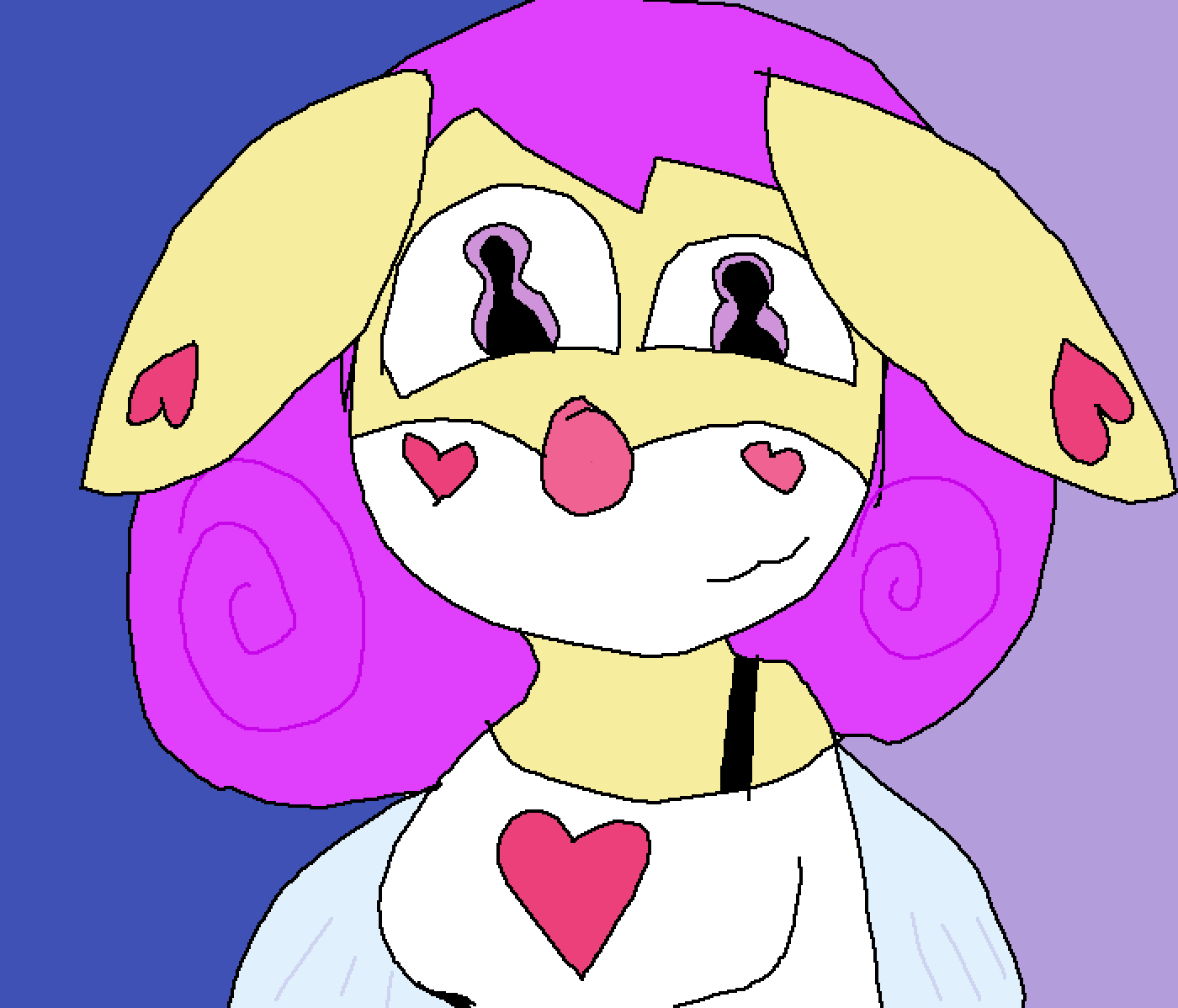 Pixilart - BEE LADY (Art trade) by Helansky9029
