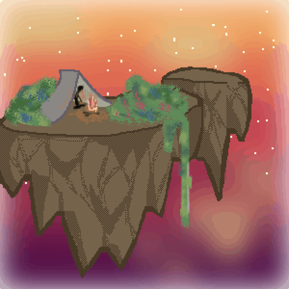 Pixilart - Stranded by flowergroves