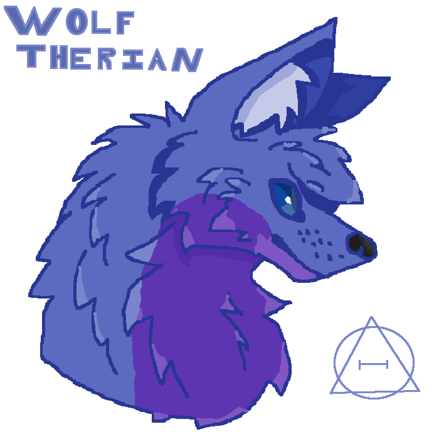 Pixilart - Wolf Therian by thatoneultima