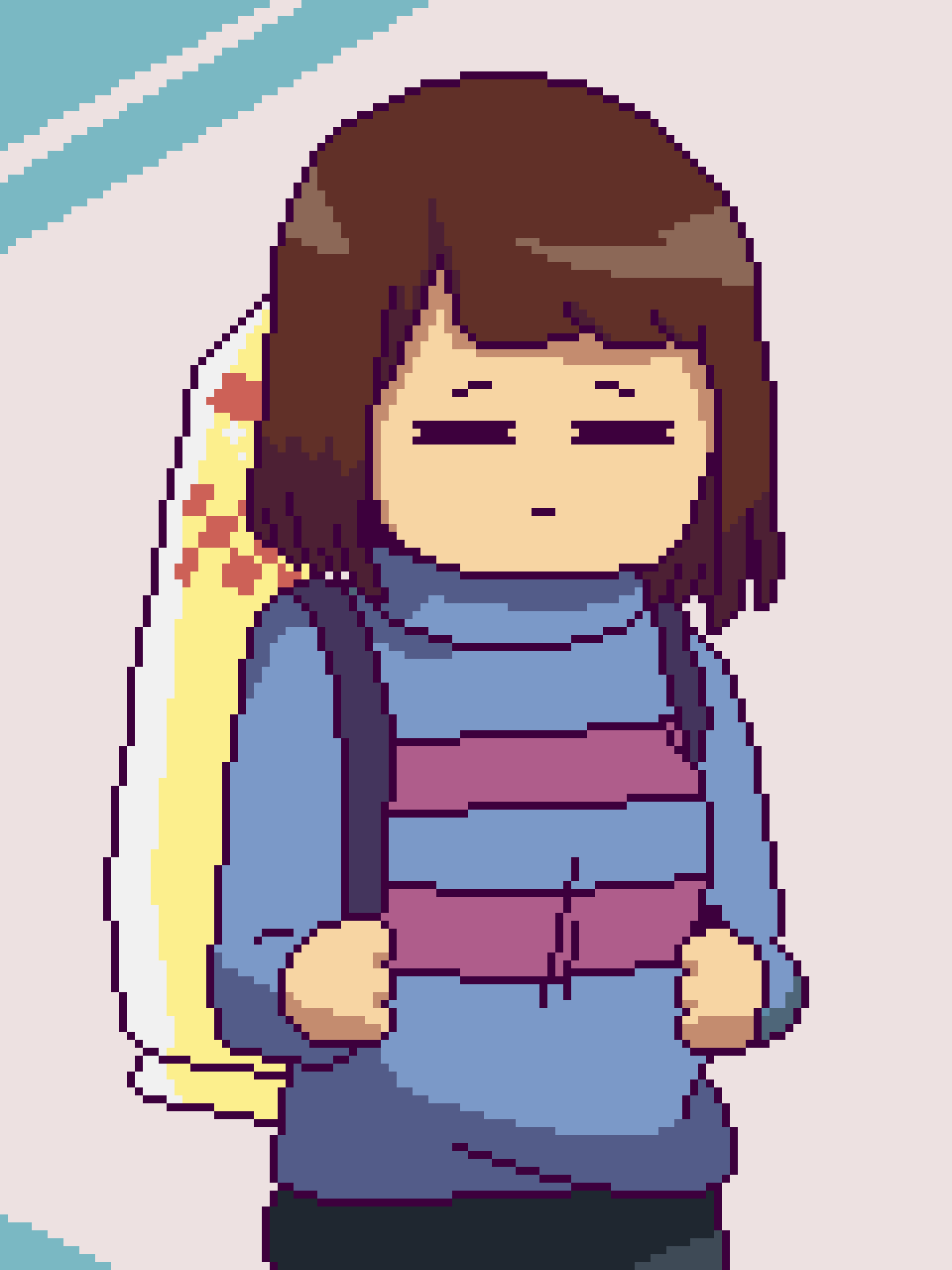 Pixilart - Frisk With jetpack by Danarchery48