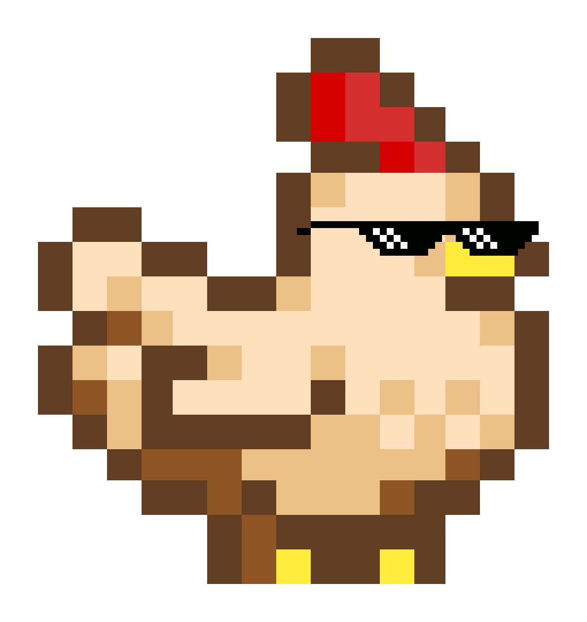 Pixilart - Cool Chicken by ChickensRCool