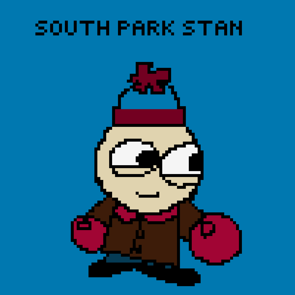 Pixilart - South Park Stan by Kurtpro8