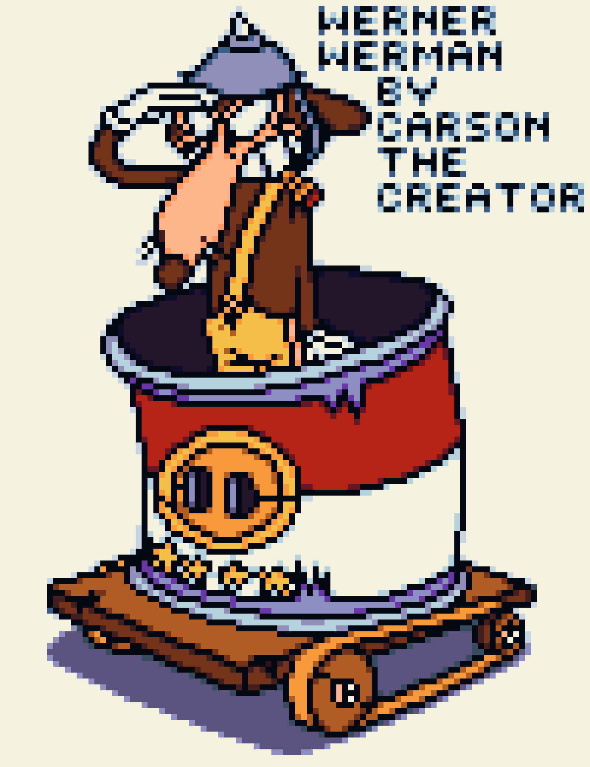 Pixilart - Werner Werman by Car-The-Creator