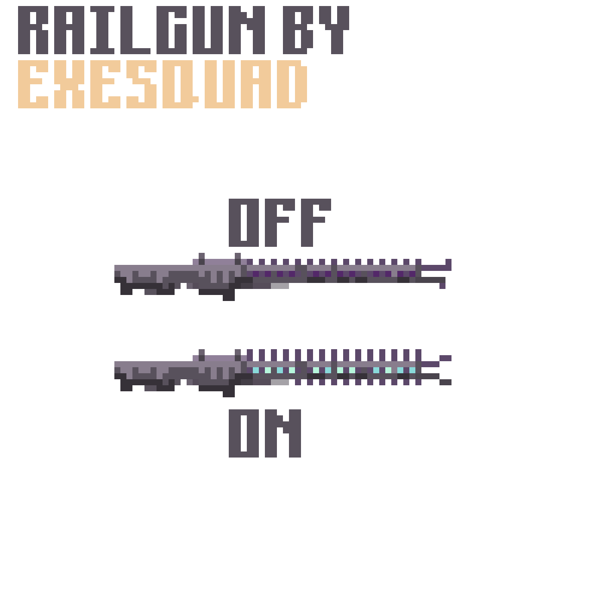 Pixilart - railgun by exe-squad
