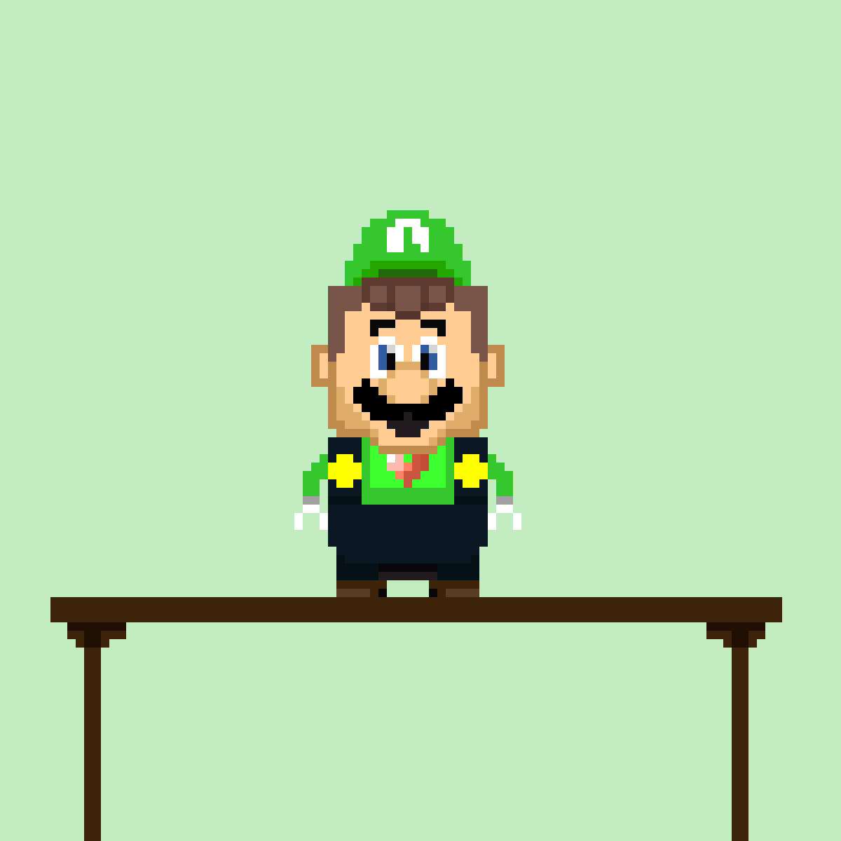 Pixilart - Lego Luigi by Astronaut-Pug