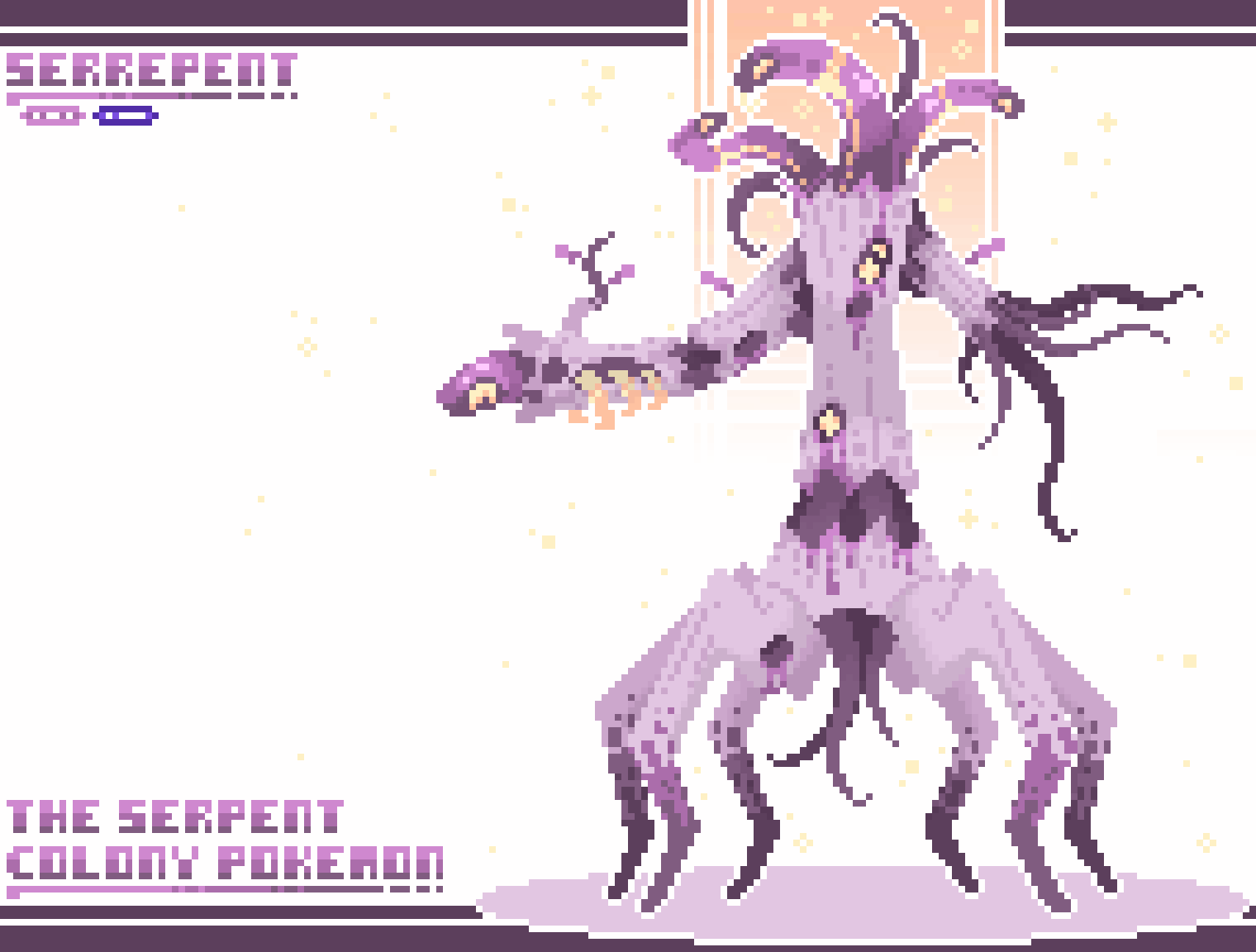 Pixilart - The Serpent Colony Pokémon by EmeraldSerpent