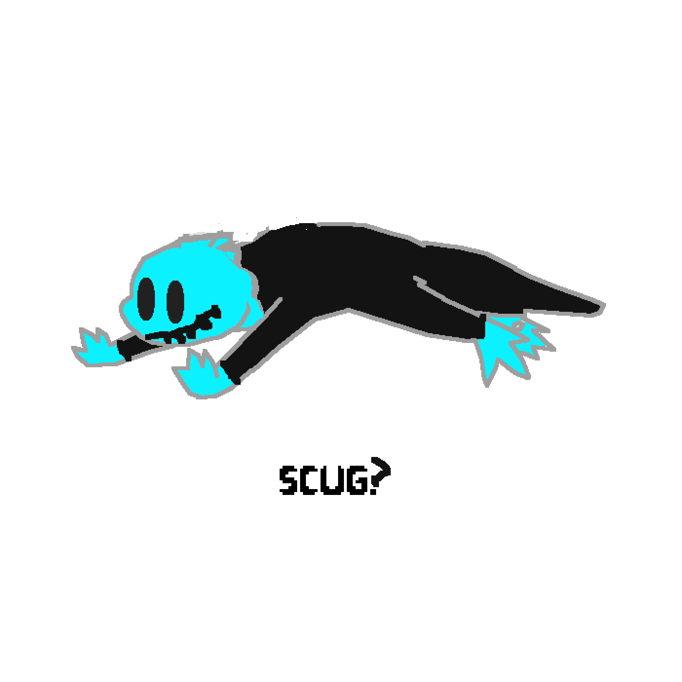 Pixilart - Mimic slugcat by Creepershark25