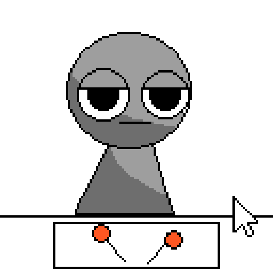 Pixilart - buzz in sprunki #1 by Nick333