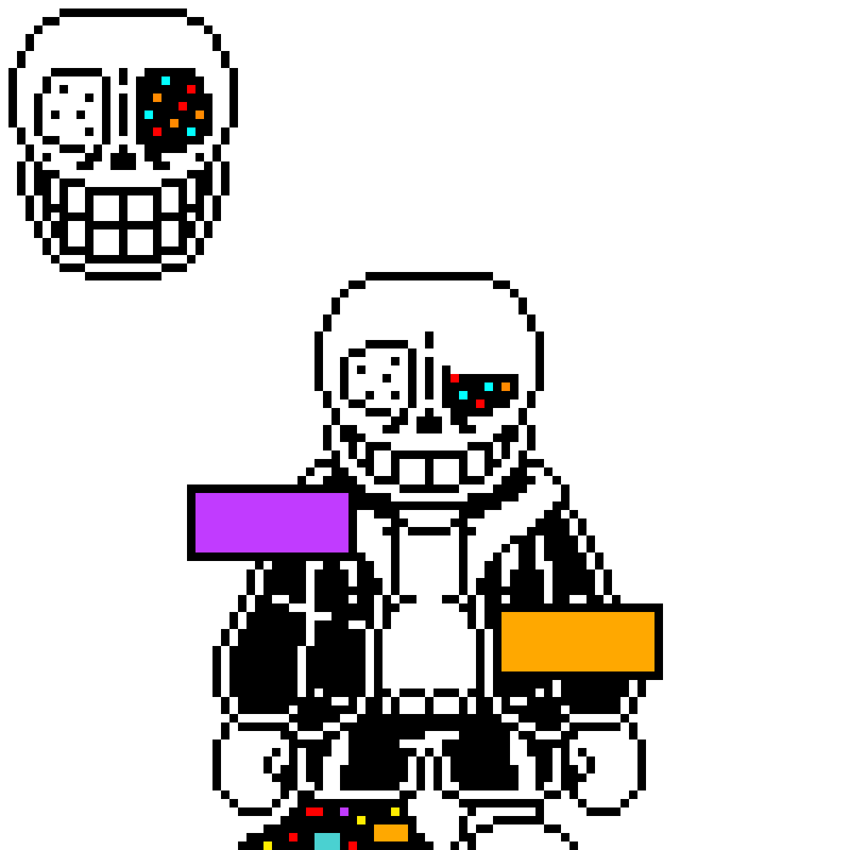 Pixilart - Pibby Member Sans by Member-Sans