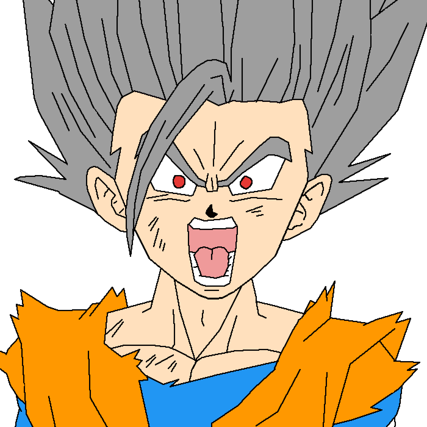 Gohan Ss3 Drawing