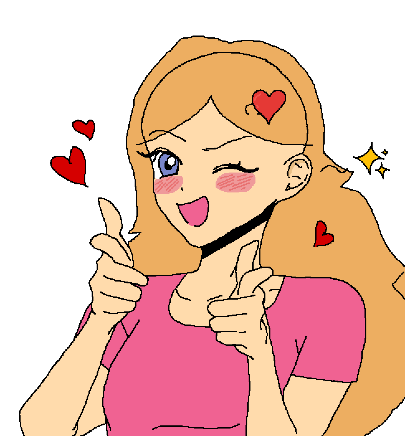 Pixilart - Flirty Base UvU by MalloryTheGreat