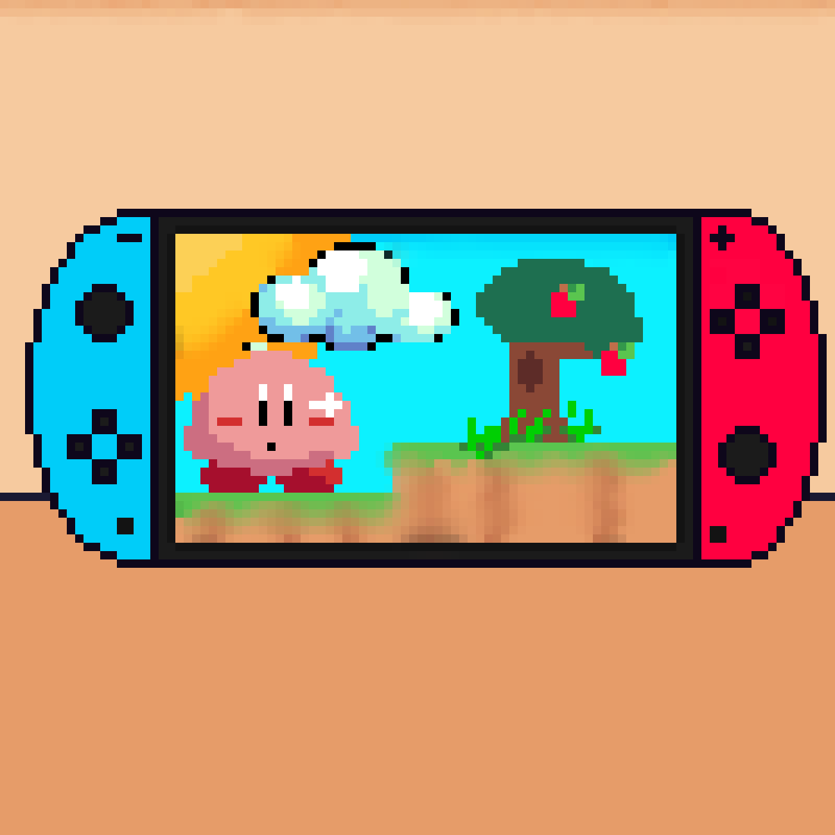 Pixilart - Kirby by moon-jester
