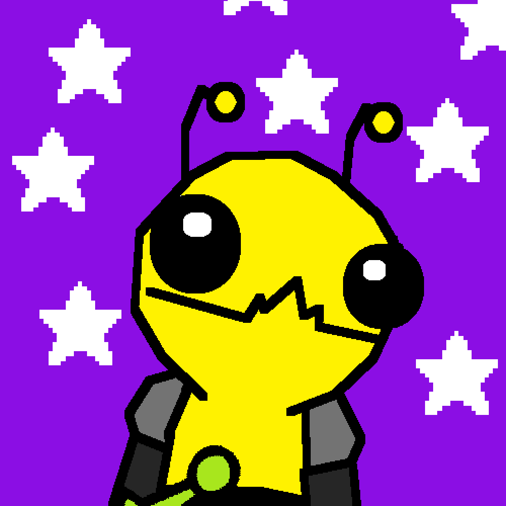 Pixilart - Alien Hominid by Castle-Crashers