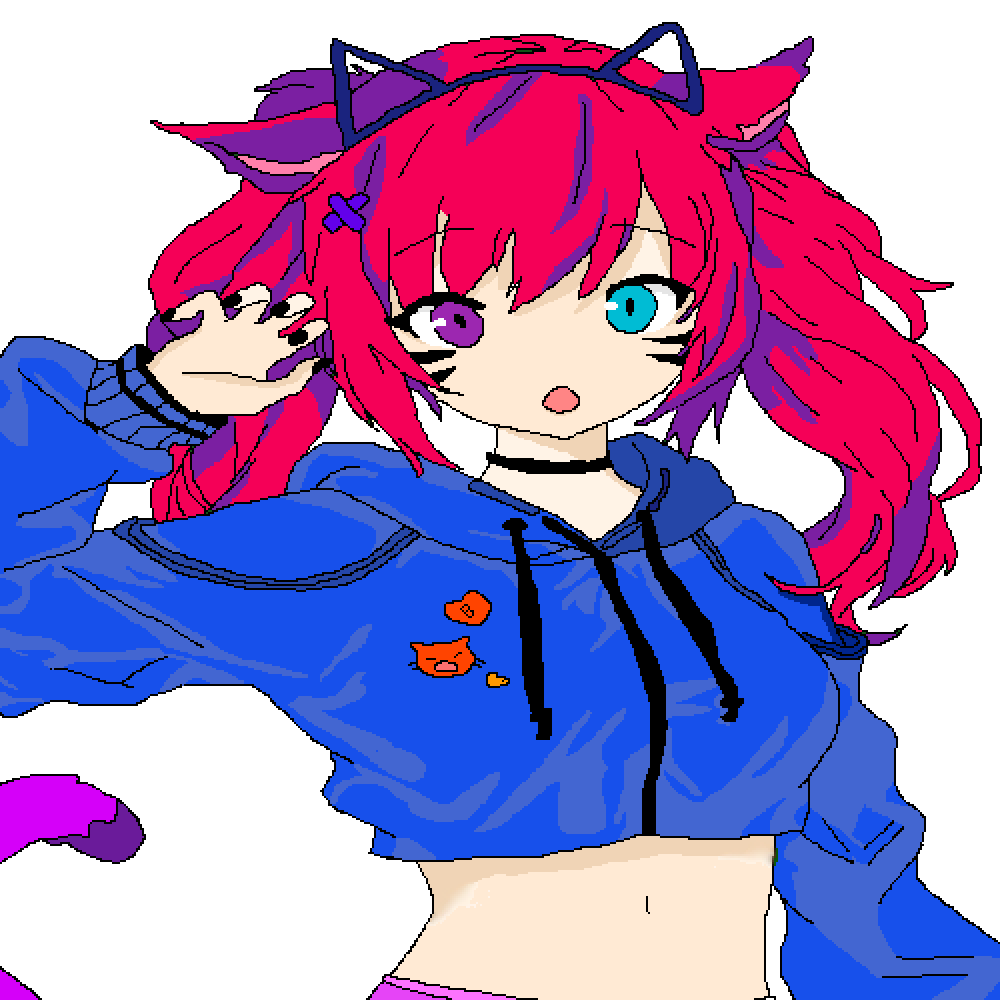 Pixilart - Kitty Deku by Vbean